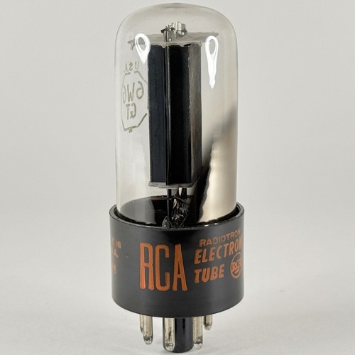 (1) Tested Strong RCA 6W6GT Tube Date Code BM RCA 6W6 GT Beam Power ...