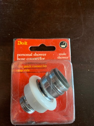 PERSONAL SHOWER HOSE CONNECTOR male shower hose quick-connect Snap ...