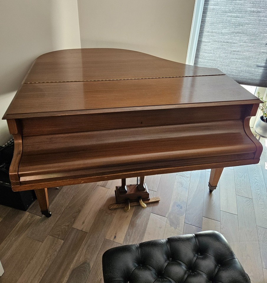 Sale Vintage Walter Neumeyer Baby Grand Piano Superior Tone Rose Wood ...