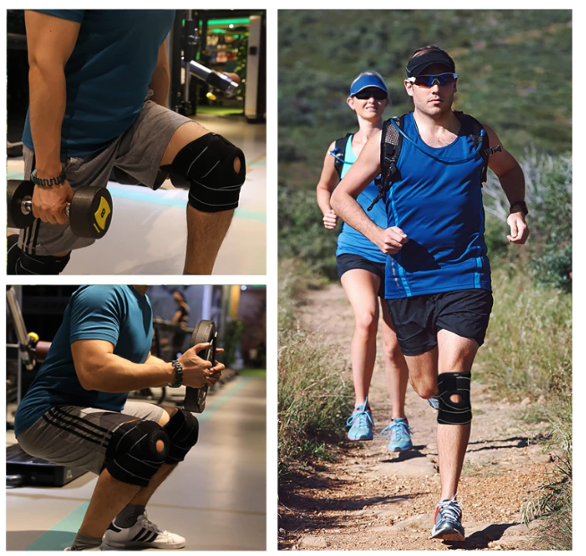 DOUFURT Knee Brace for Women & Men Meniscus Tear Compression Knee ...