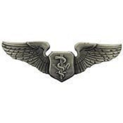 AIR FORCE BASIC FLIGHT NURSE 3 INCH WINGS BADGE PIN | eBay