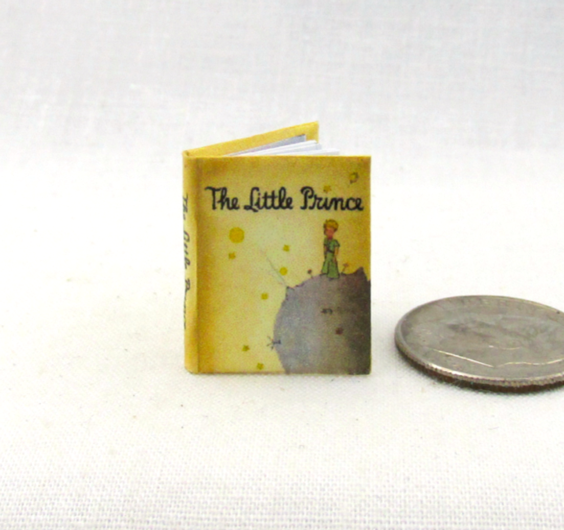 THE LITTLE PRINCE 1:12 Scale Miniature Readable Illustrated Book ...