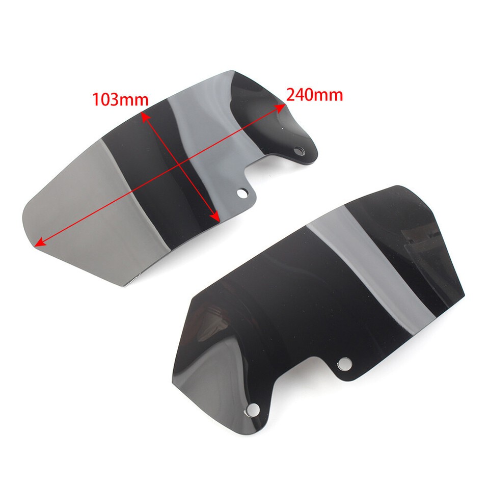 Side Windshield Windscreen Wind Deflector Trim Fit BMW R1200GS ADV 2004 ...