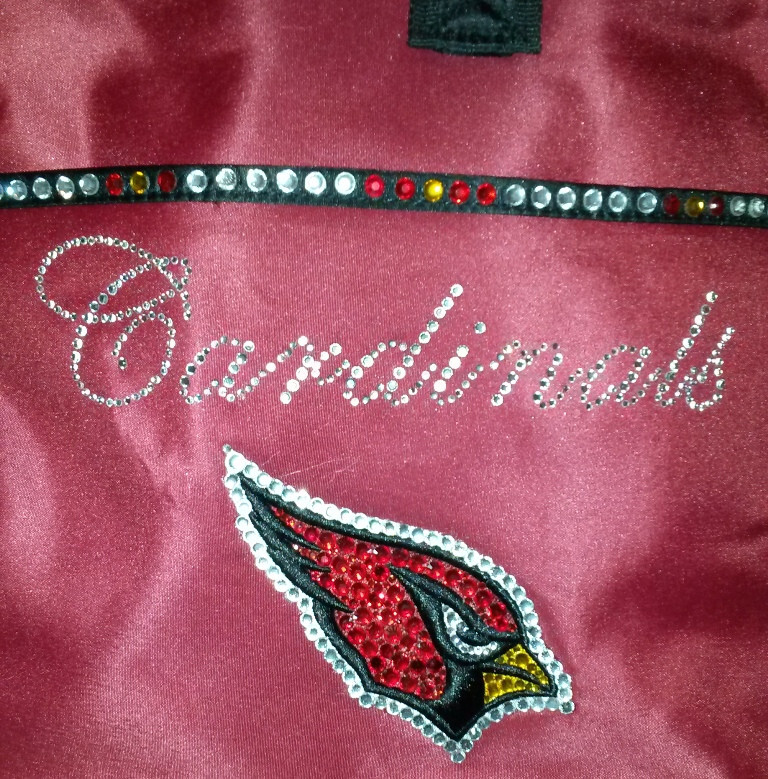 Arizona Cardinals Rhinestone Blinged NFL Tote Purse Bag ~NEW~ | eBay