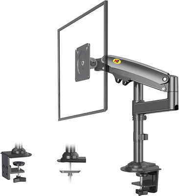 New NB H100 Monitor Desk Mount Stand Full Motion Swivel Monitor Arm Gas ...