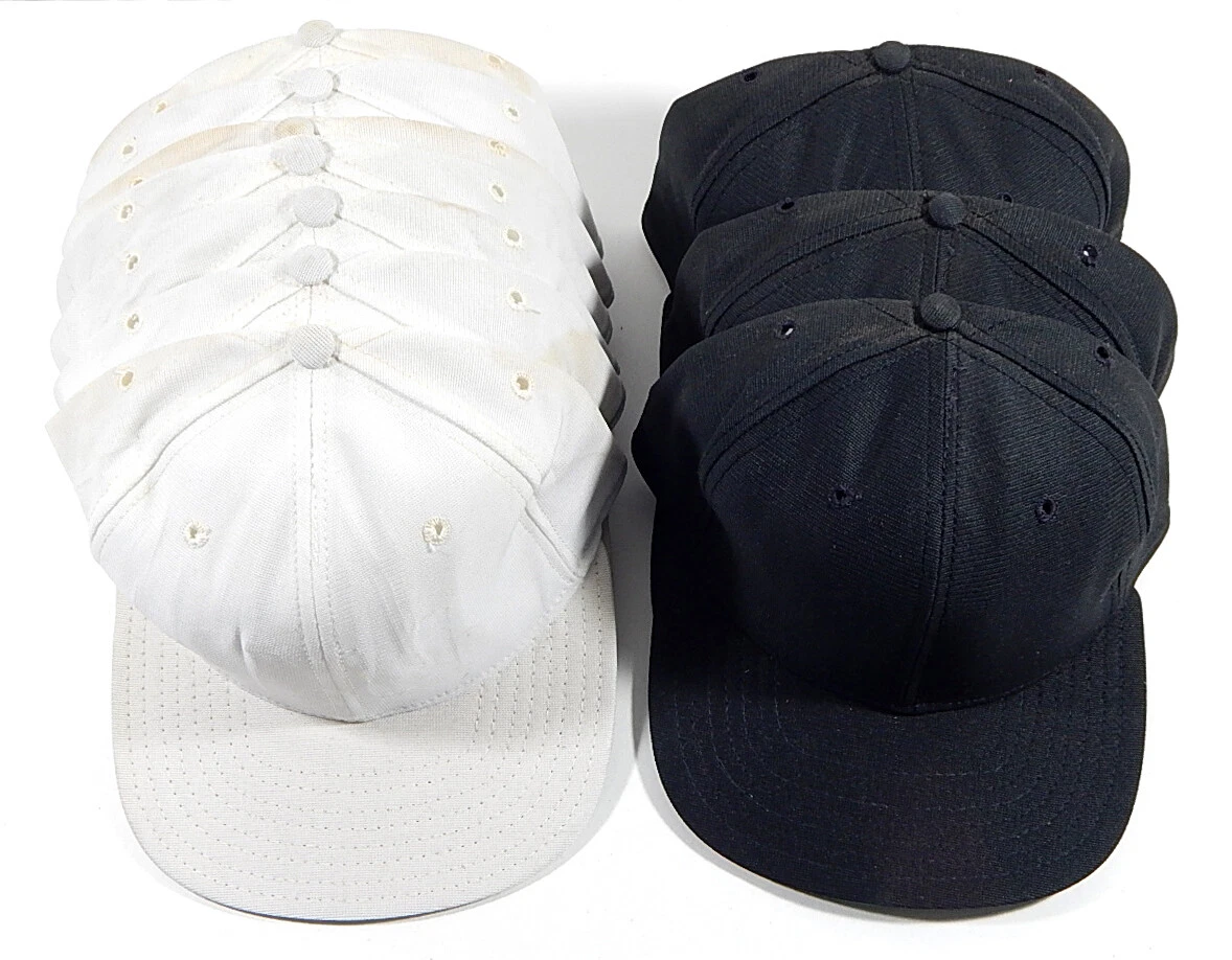 New Era Caps Black Plain