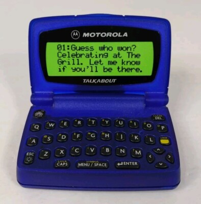 Motorola Talkabout Advertising Store Display Pager Only | eBay