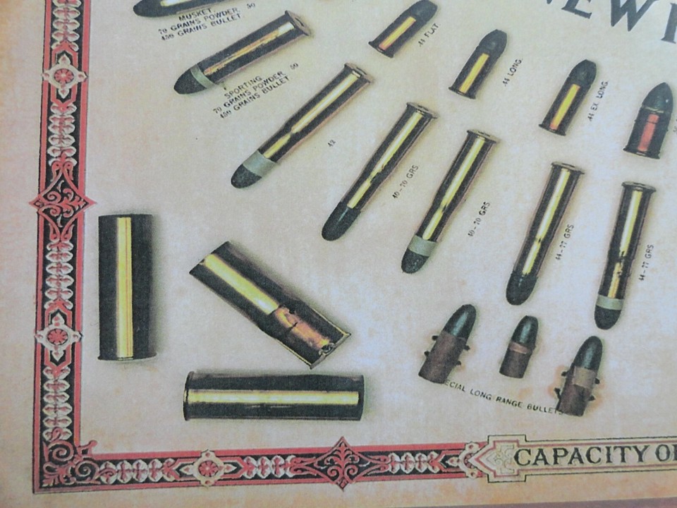 Winchester Advertising Poster, Bullet Board Poster | eBay