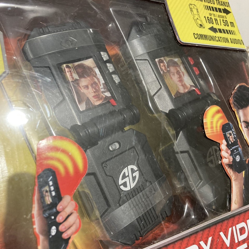 Spin Master SPY GEAR Spy Cam and Video Walkie Talkies NEW SEALED SEE⭐️ ...