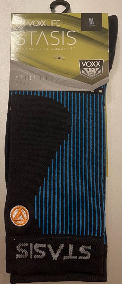 VoxxLife Stasis Socks Enhanced By VOXX HPT Athletic Crew (Unisex) | eBay