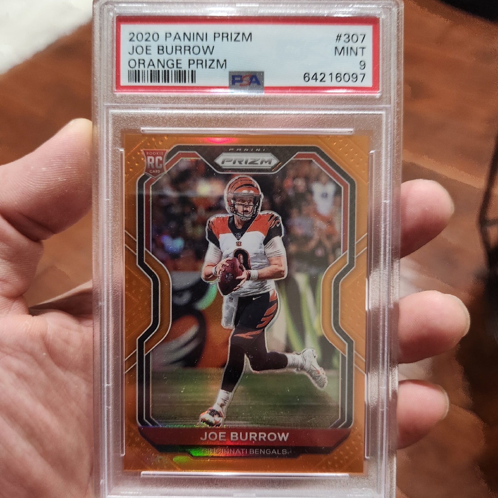 2020 Panini Prizm - Rookie Orange Prizm #307 Joe Burrow /249 (RC) for ...