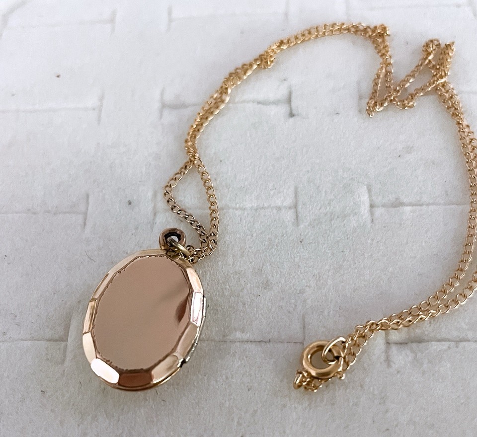 Antique Floral Gold Filled Locket, Antique GF Locket, Antique Locket | eBay