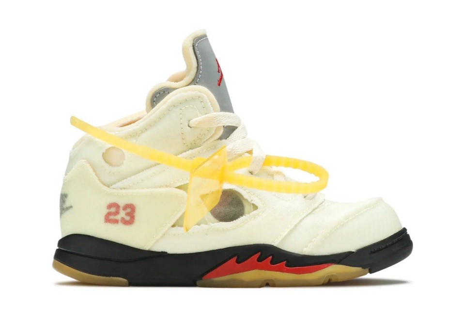 Off-White x Air Jordan 5 SP Sail Size 11c | eBay
