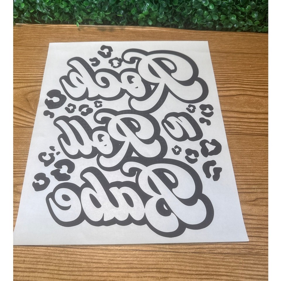 New Rock N Roll Babe Heat Transfer Design Gift Craft T-Shirt Making | eBay