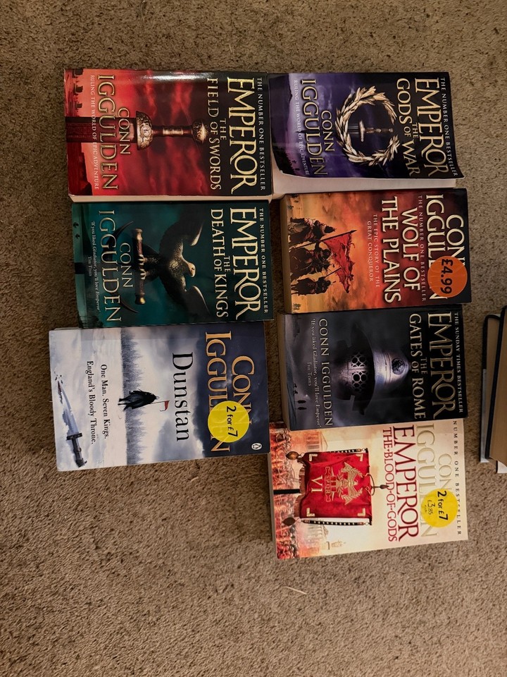 conn iggulden book bundle x 13 | eBay UK