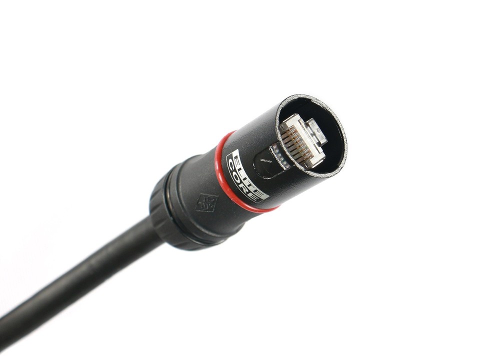 EC PRO CAT5E 100' Shielded Ethercon RJ45 Cable Digital Audio - Ultra ...