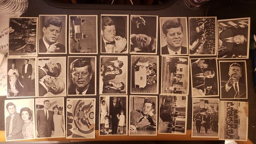 1964 Topps John F. Kennedy Cards (24 cards) | eBay