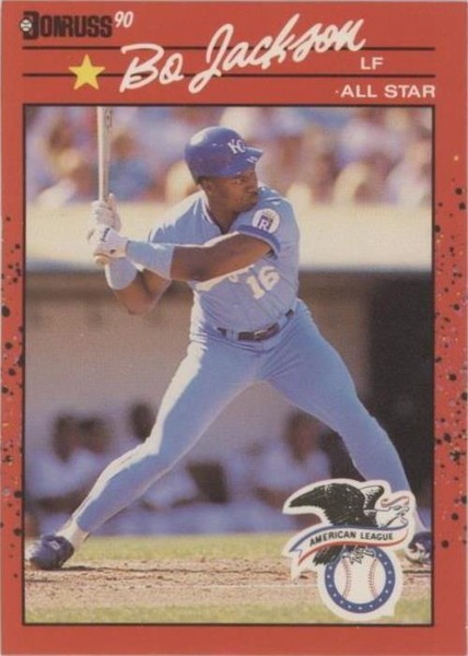 1990 Donruss - Recent Major League Performance #650 Bo Jackson for sale ...