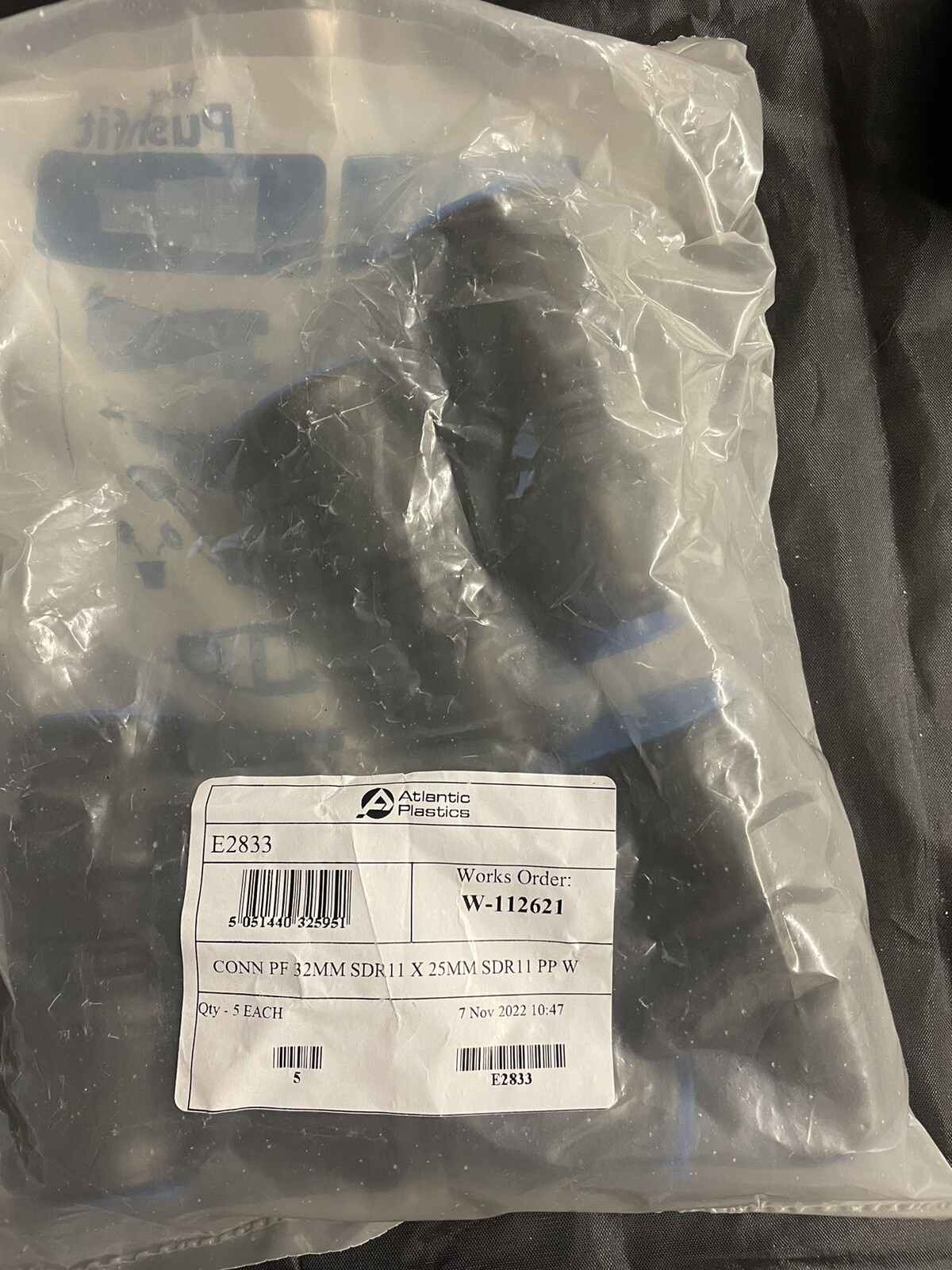 TALBOT Push-Fit Straight Reducing Coupler 32mm x 25mm E2833 for sale ...