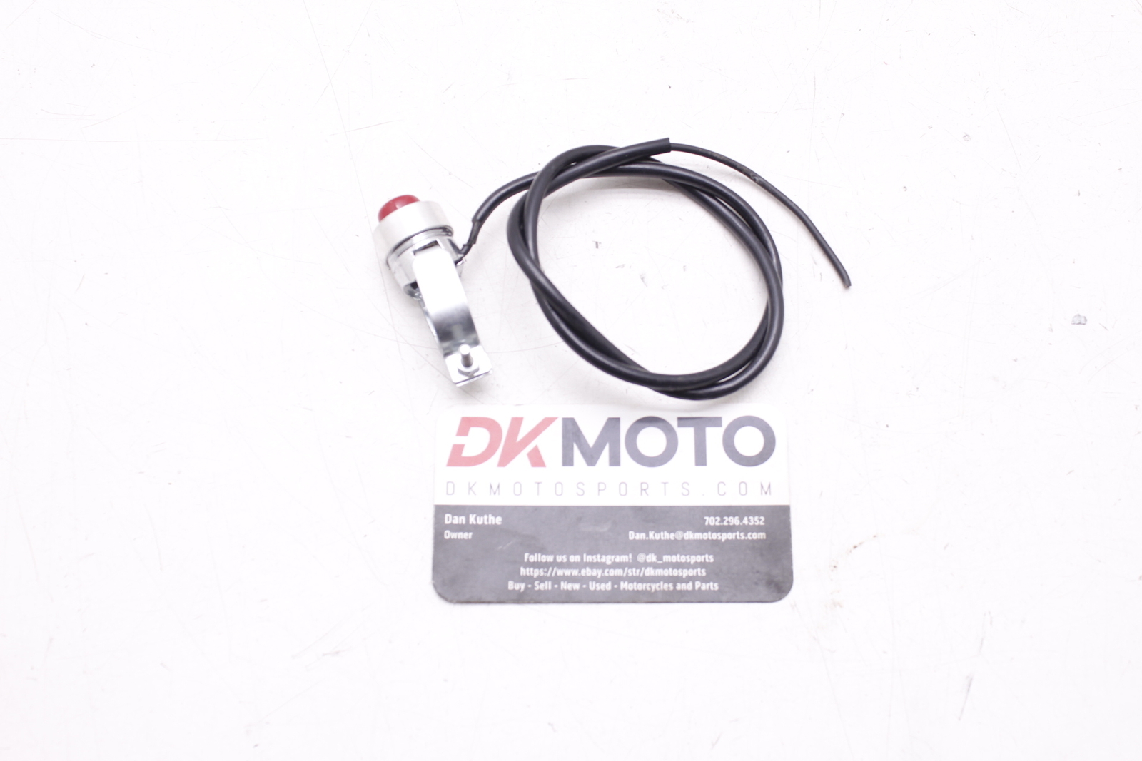 UNIVERSAL KILL SWITCH RED BUTTON MOMENTARY SWITCH GROUND R13.BX4 | eBay
