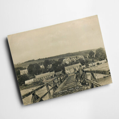 A4 PRINT - Vintage Scotland - Fortrose from Pier | eBay UK