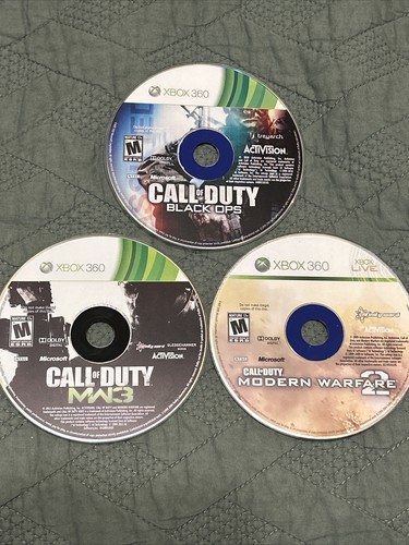 Lot Of 3 Call Of Duty Games For Xbox 360. Disc’s Only | eBay