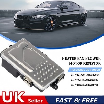 Heater Blower Motor Resistor for BMW 5 7 Series F07 F10 F11 F01 ...