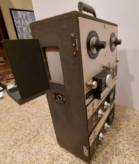 Vintage ROBERTS 770X (AKAI M-8) TUBE AMP REEL TO REEL TAPE DECK ...