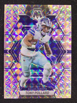 2023 PANINI MOSAIC- SILVER PRIZM MOSAIC- TONY POLLARD #56 DAL COWBOYS ...