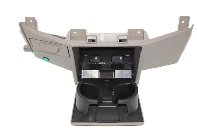 2010- Ford F250 Super Duty Center Console Pop Out Cup Holder Assembly ...