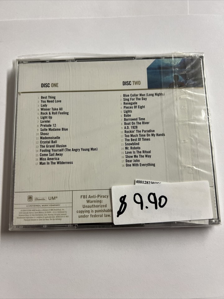 Gold by Styx (CD, 2004) 602498618370 | eBay