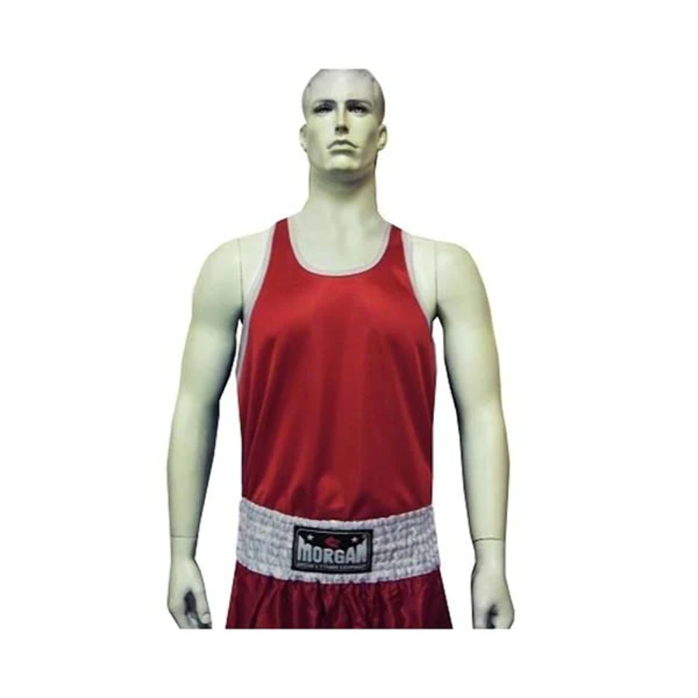 Morgan Boxing Singlet Red Xxl | eBay