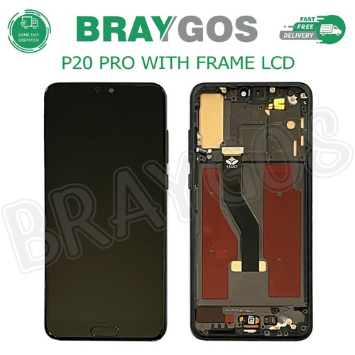 For Huawei P20 PRO LCD Display Touch Screen Digitizer Assembly With ...