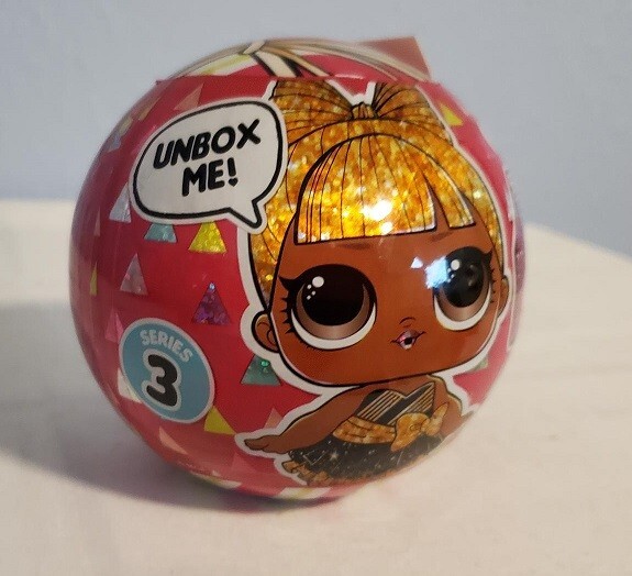 LOT OF 4 : LOL SURPRISE! MINI MYSTERY BALLS - HOLIDAY PRESENT SURPRISE ...