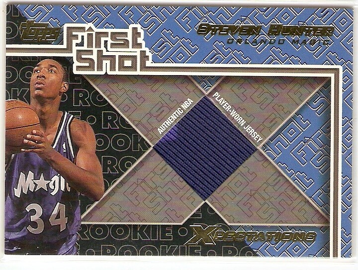 2001-02 Topps Xpectations - First Shot Steven Hunter #FS-15 (MEM, RC ...