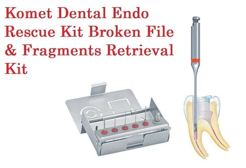 Komet Endo Rescue retrieval broken file Dental kit (FREE & FAST ...