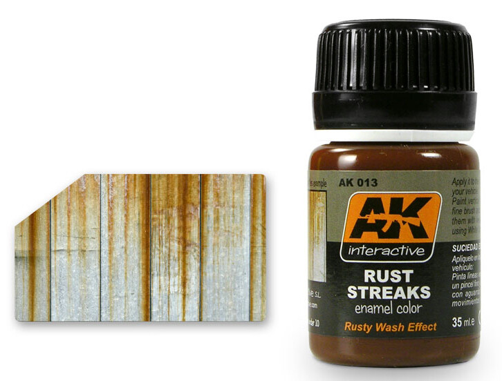 Rust Streaks Rusty Wash Effect AK-0013 AK INTERACTIVE | eBay UK