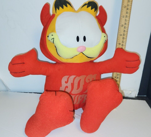 Toy Factory 18 Inch plush Garfield Red Devil - Hot Stuff - (estate) | eBay