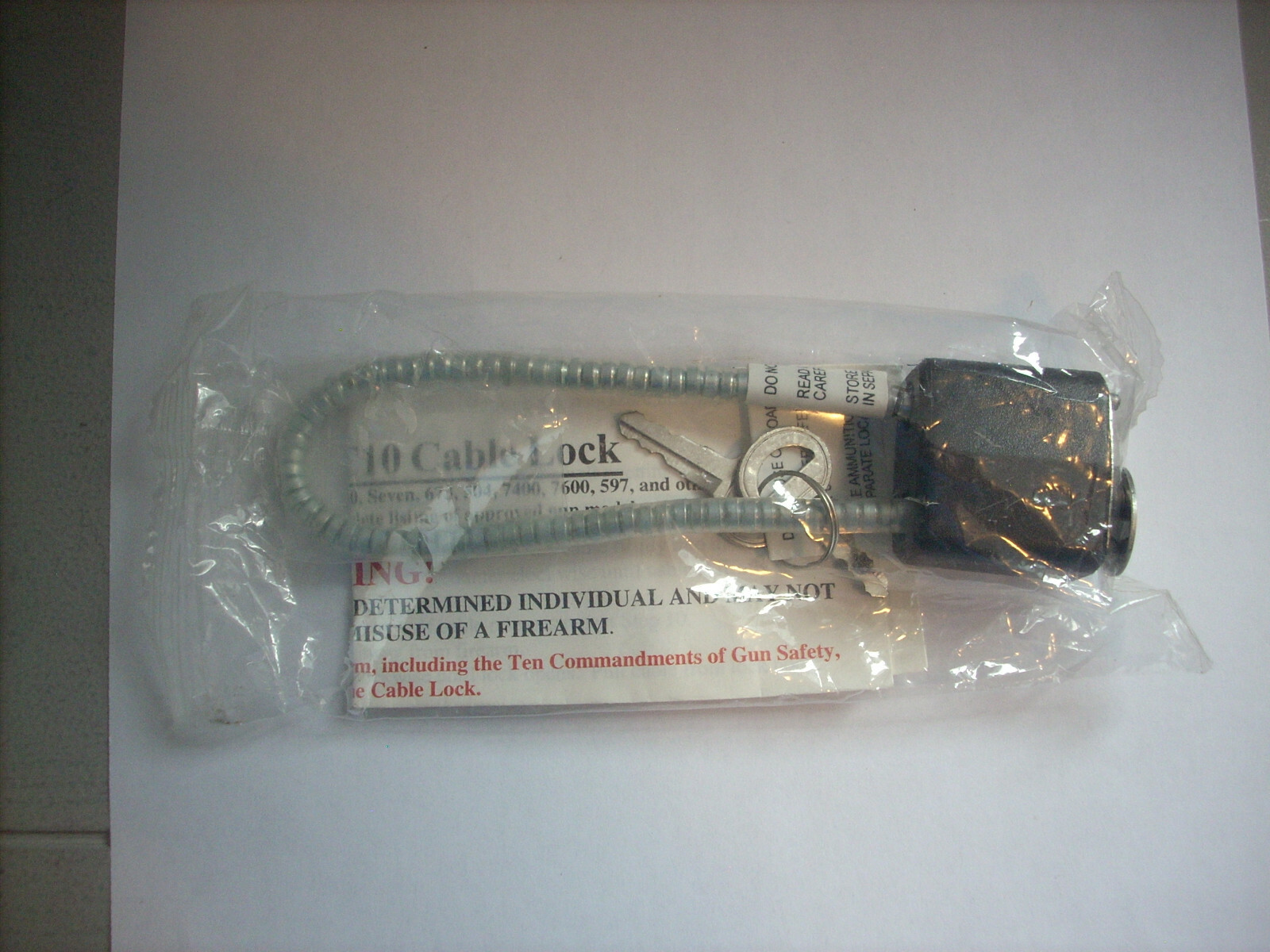 Regal SLC10 Gun Cable Lock | eBay