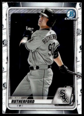 2020 Bowman Draft Chrome Blake Rutherford Chicago White Sox #BD-172 | eBay