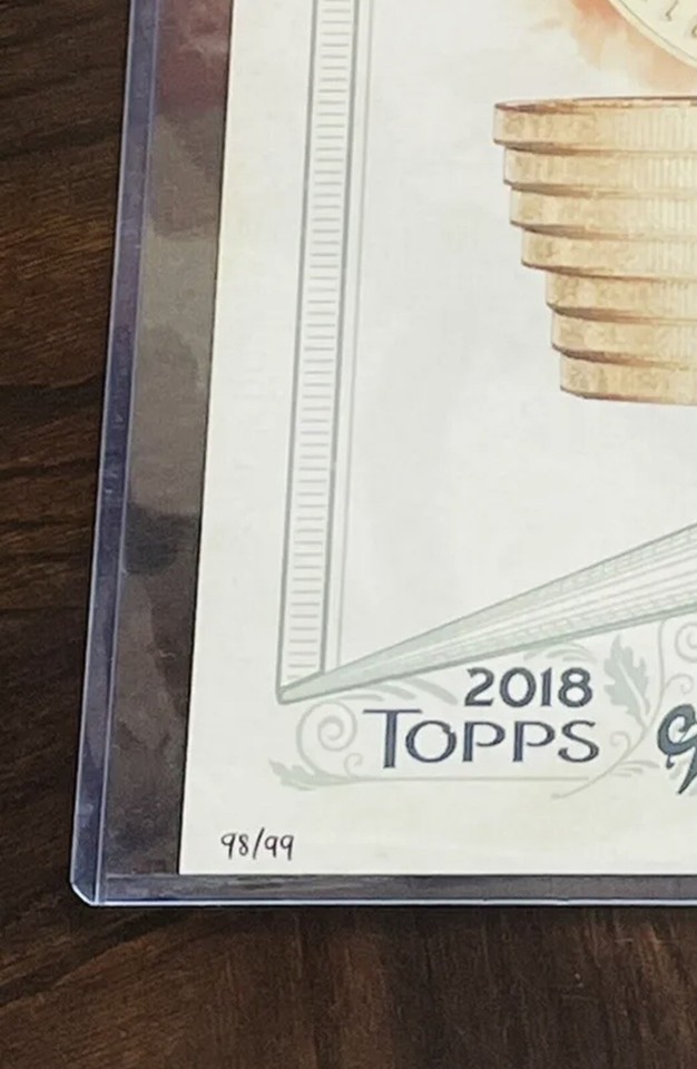 2018 Topps Allen & Ginter BTC Cryptocurrency Card #83 Poster /99 PSA 10 ...