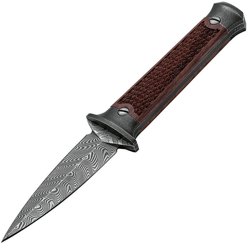 Böker P08-Damast Boot Dagger with Rosewood Handle (121515DAM) for sale ...