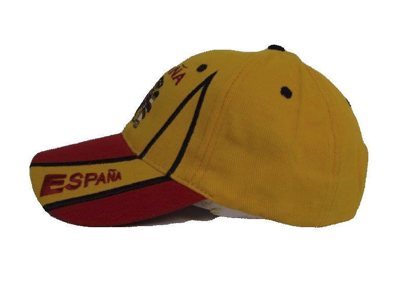 Espana Spain Spanish Yellow and Red Baseball Hat Cap 3D embroidered ...
