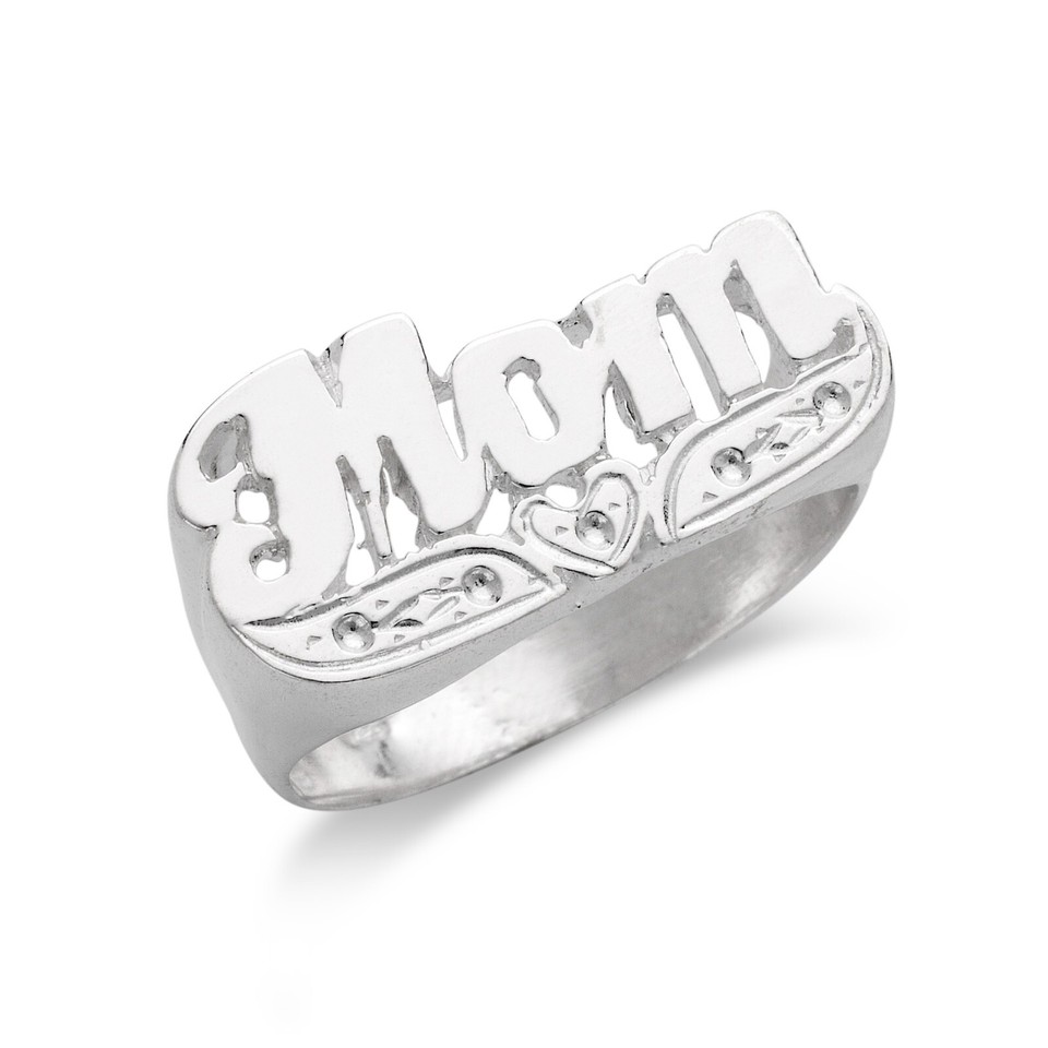 Mom Ring .925 Sterling Silver for mother, mama gift for Mother's Day | eBay