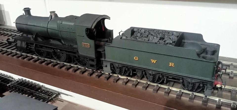 Heljan 0 gauge GWR mogul steam locomotive professionally weathered DCC ...