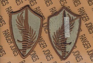 U.S. Army Central Command CENTCOM Desert DCU uniform patch m/e Type E | eBay