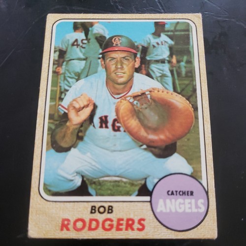 1968 Topps Baseball # 433 Bob Rodgers Angels VG | eBay