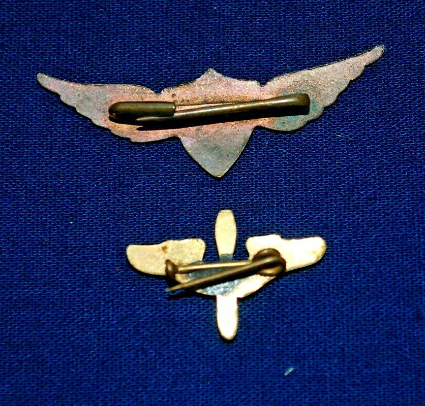 WWII Era Sweetheart Pins, Wings and Air Service Corps Pins | eBay