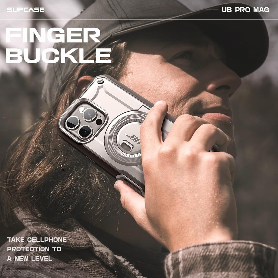 SUPCASE UBPro Mag Magnetic Case for iPhone 16 ProMax 6.9" with Clip ...