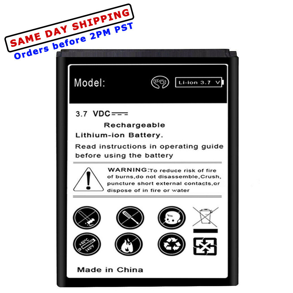 For Alcatel GO FLIP 4044T 4044W 4044L 4044N 4044V Battery TLi013C1 w ...